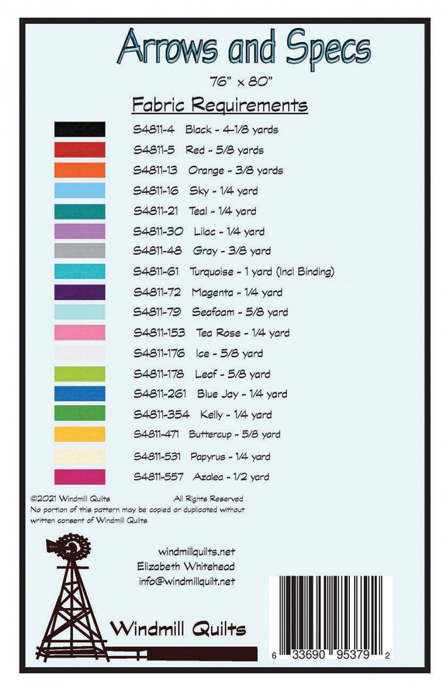 Arrows and Specs - Dark Patterns – Quilting Books Patterns and Notions