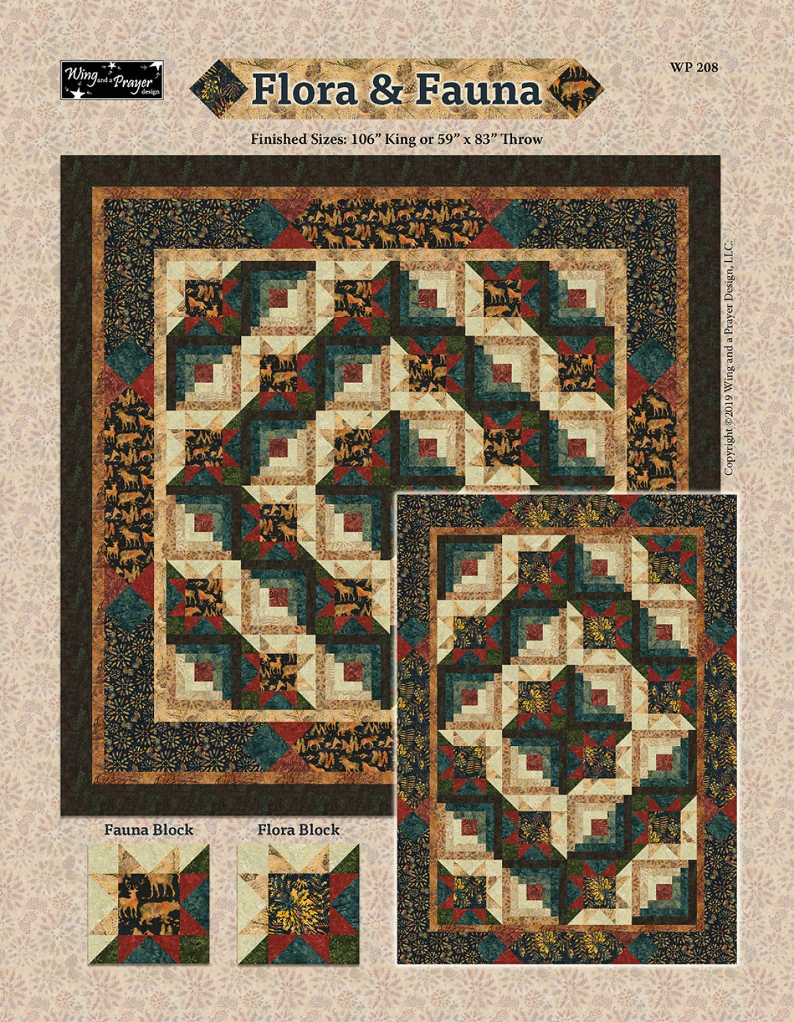 Flora & Fauna Patterns – Quilting Books Patterns and Notions