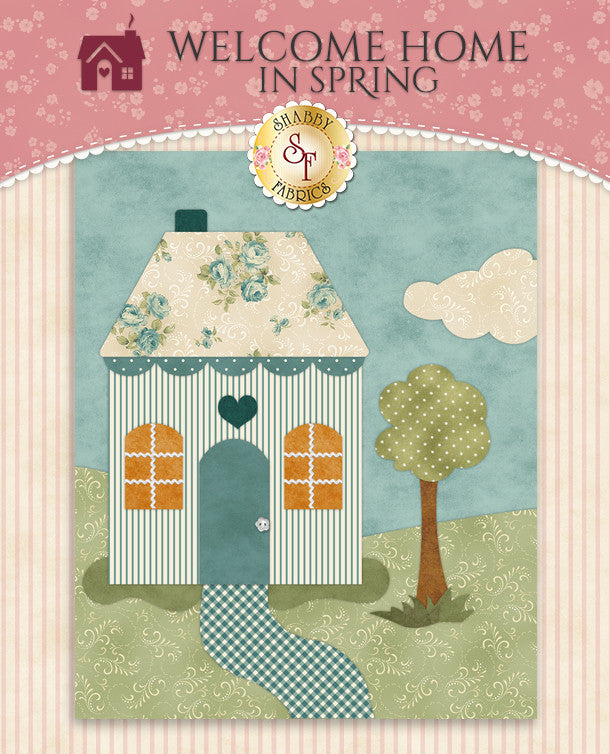 Welcome Home In Spring Pattern – Quilting Books Patterns and Notions