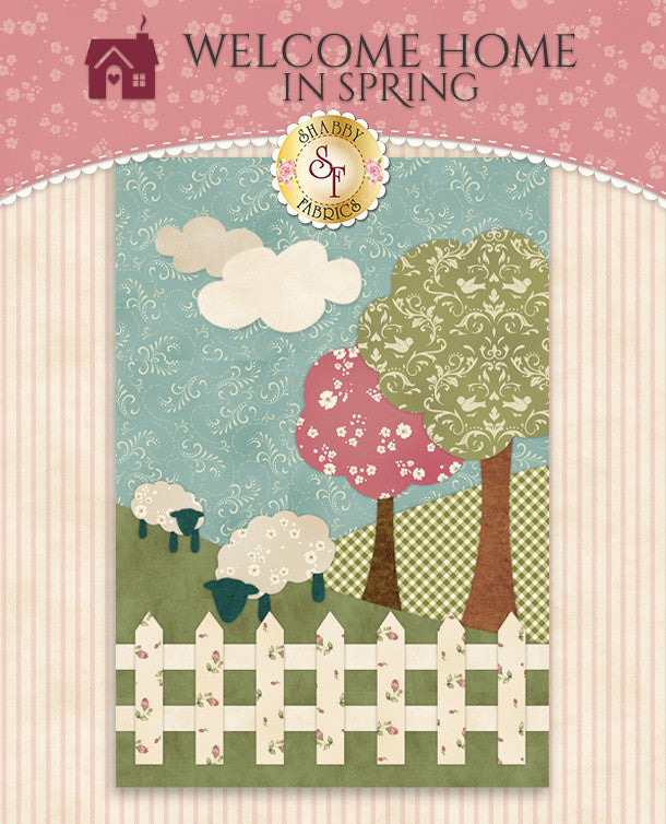 Welcome Home In Spring Pattern – Quilting Books Patterns and Notions