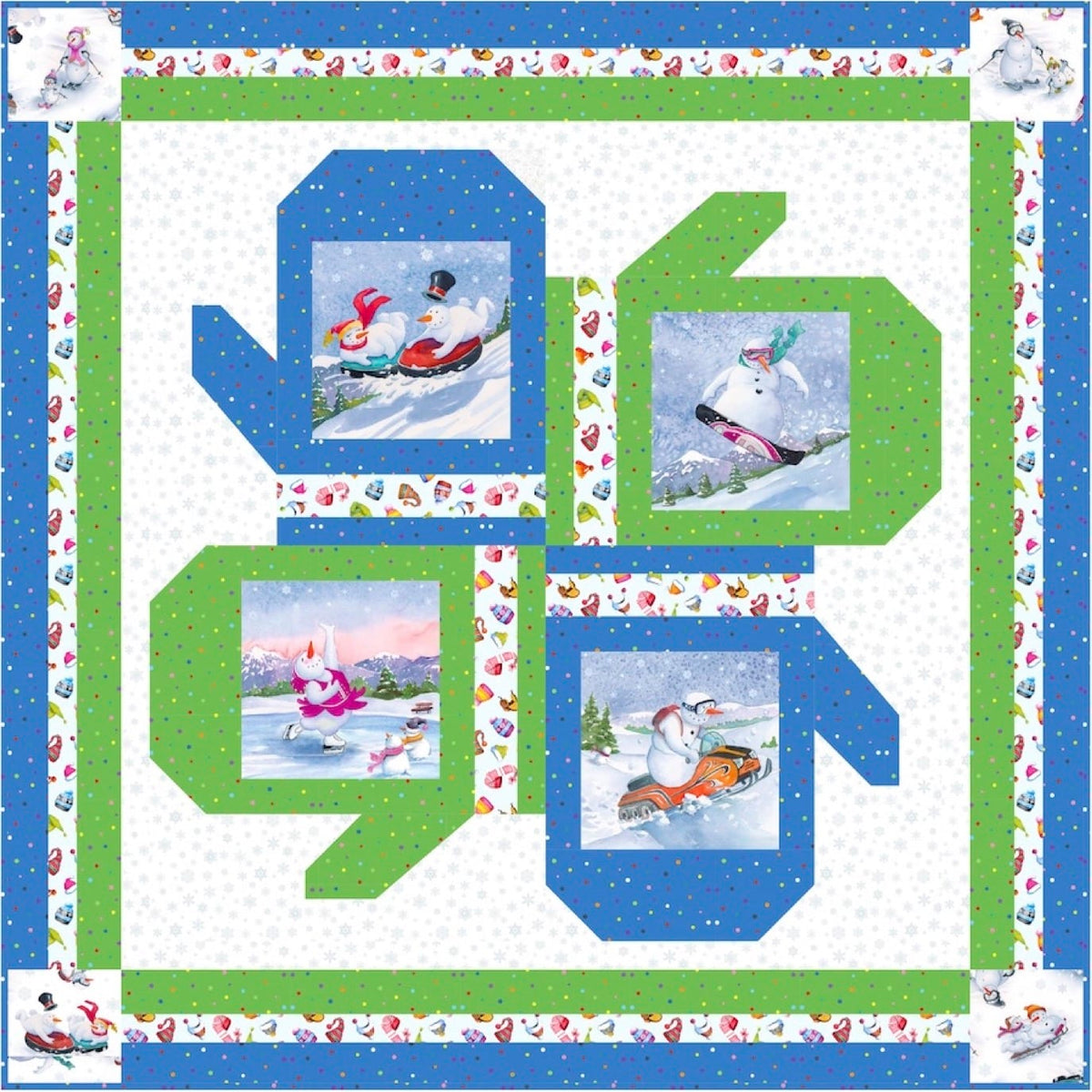 Winter Spin Downloadable Pattern – Quilting Books Patterns and Notions