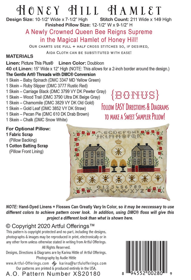 Honey Hill Hamlet Sampler Patterns – Quilting Books Patterns and Notions