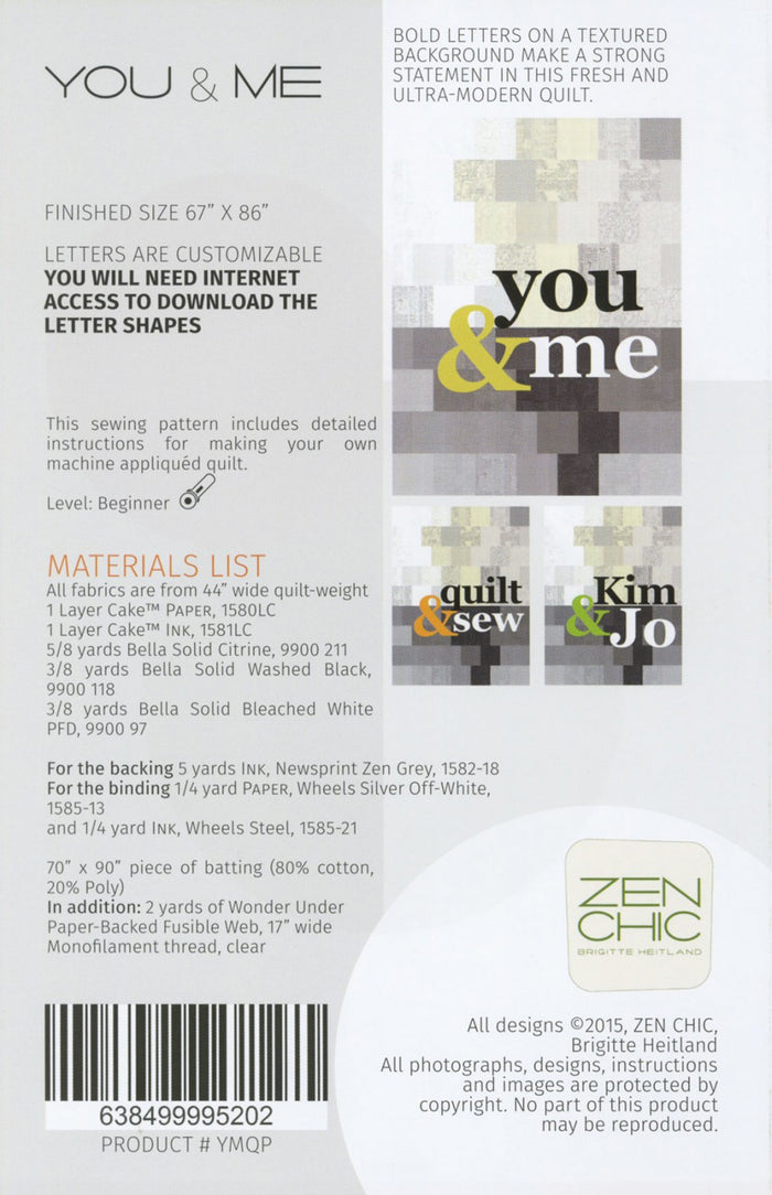 Zen Chic Quilt Patterns – Quilting Books Patterns and Notions