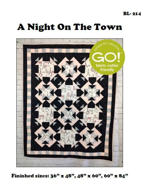 A Night On The Town Quilt Pattern – Quilting Books Patterns and Notions