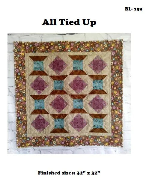 All Tied Up Downloadable Pattern – Quilting Books Patterns and Notions