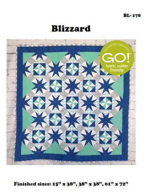Blizzard Downloadable Pattern – Quilting Books Patterns and Notions