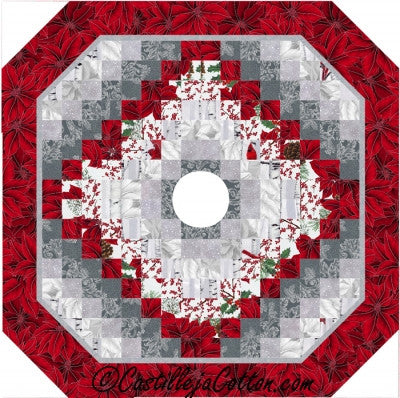 Winterberry Tree Skirt Quilting Pattern – Quilting Books Patterns and ...