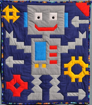 Robot Quilt Pattern – Quilting Books Patterns and Notions