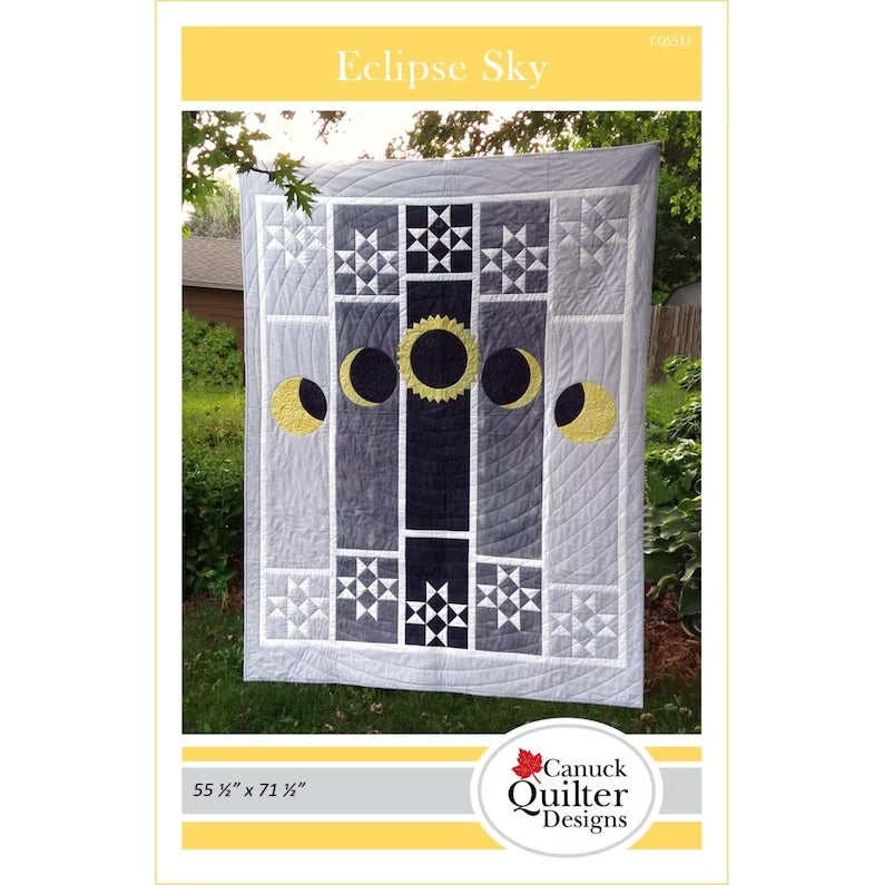 Eclipse Sky Quilt Pattern Quilt Pattern – Quilting Books Patterns and ...