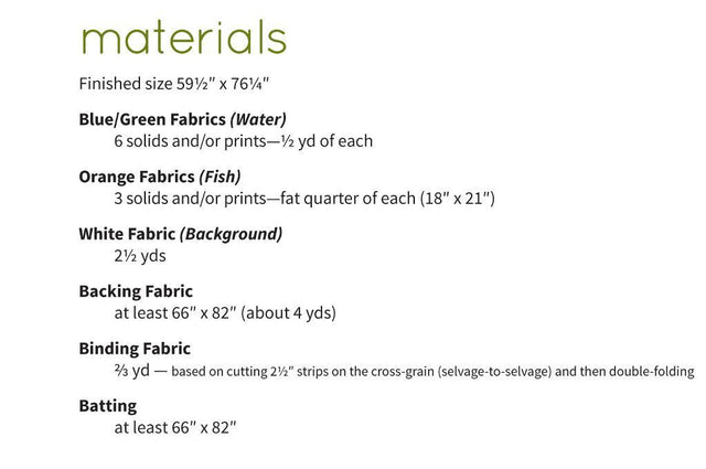 Little Fishies Quilt Quilting Pattern – Quilting Books Patterns and Notions