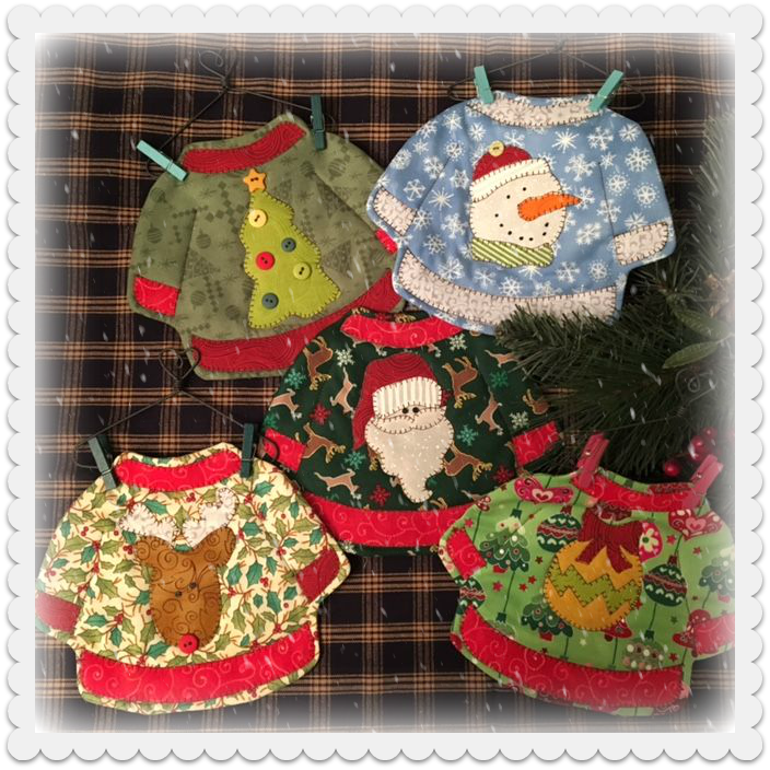 Ugly Christmas Sweaters Pattern – Quilting Books Patterns and Notions