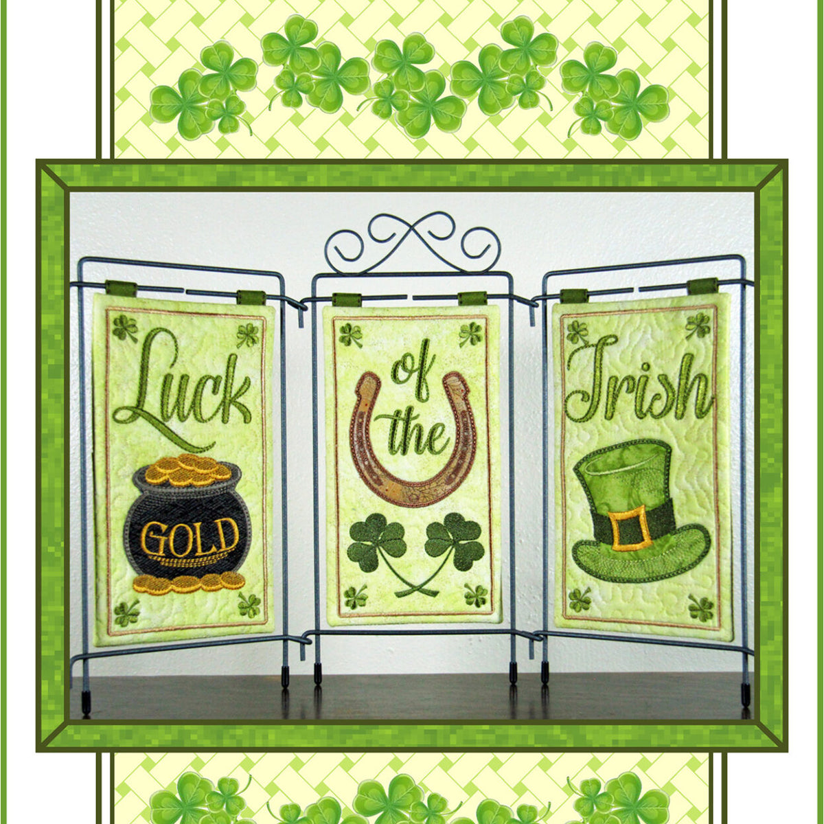 Luck of the Irish Table Top Display Downloadable Pattern – Quilting ...
