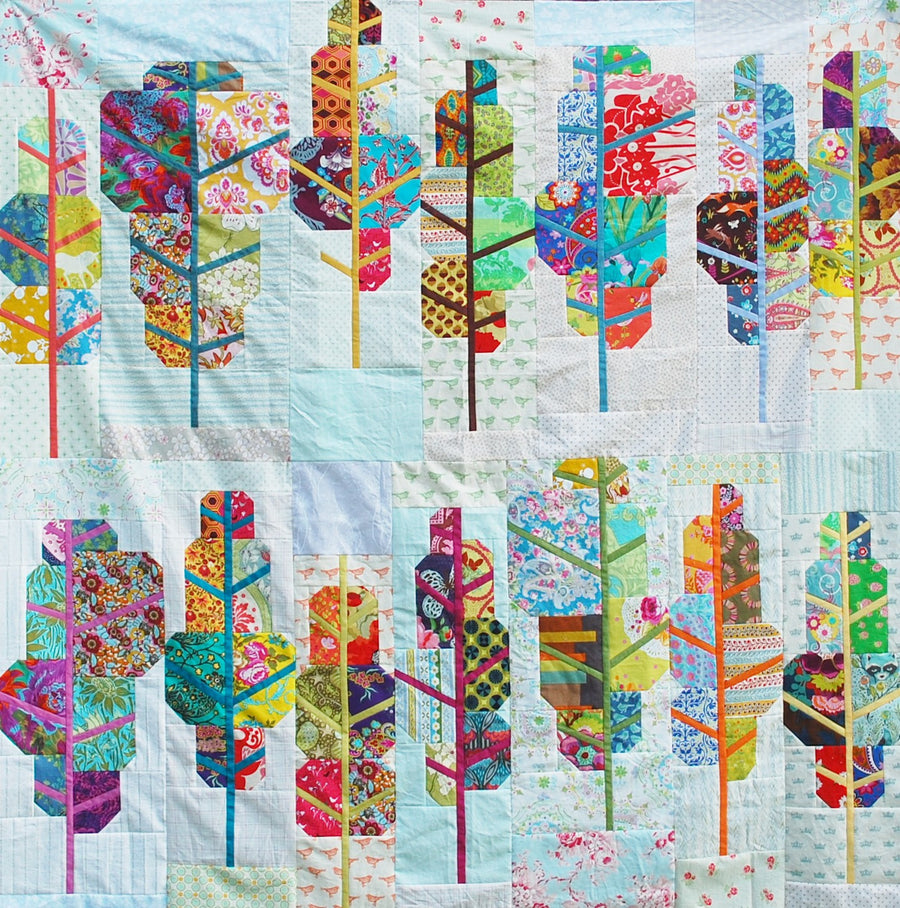 Painted Forest Quilt Pattern – Quilting Books Patterns and Notions