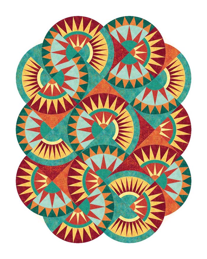 Starshine Beauty Quilt Pattern Quilters Pattern – Quilting Books ...