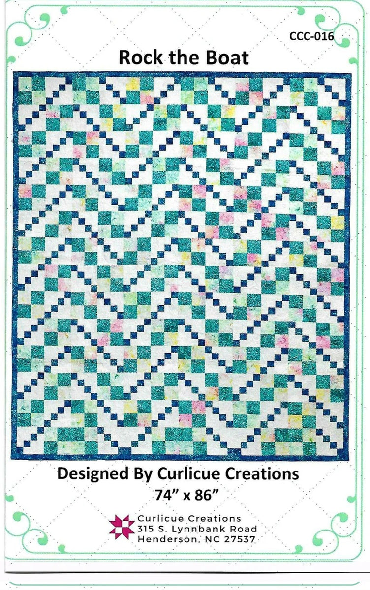 Rock The Boat Downloadable Pattern – Quilting Books Patterns and Notions