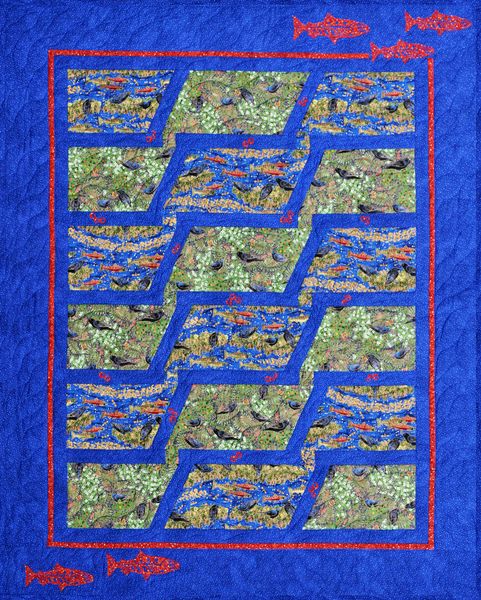 Upstream Quilt Pattern Quilt Patterns – Quilting Books Patterns and Notions