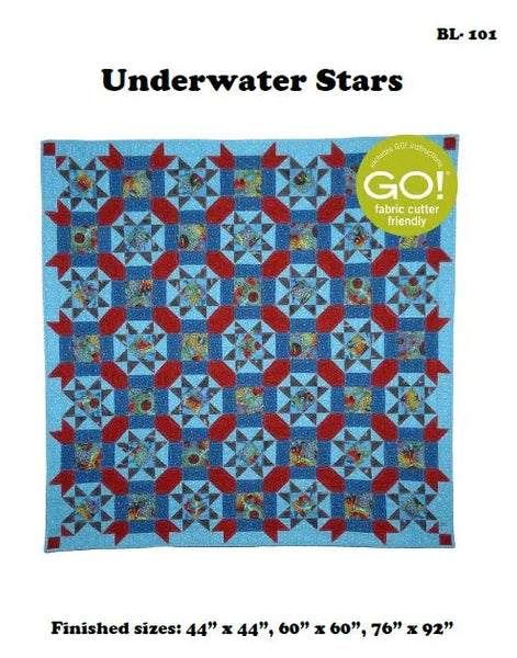 Underwater Stars Downloadable Pattern – Quilting Books Patterns and Notions