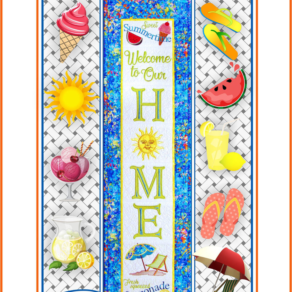 Welcome to our Home: Summer Downloadable Pattern – Quilting Books ...